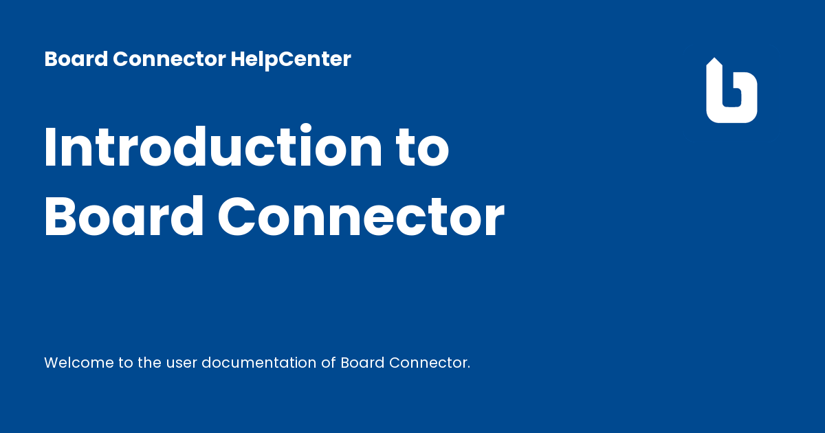 Introduction to Board Connector - Board Connector HelpCenter