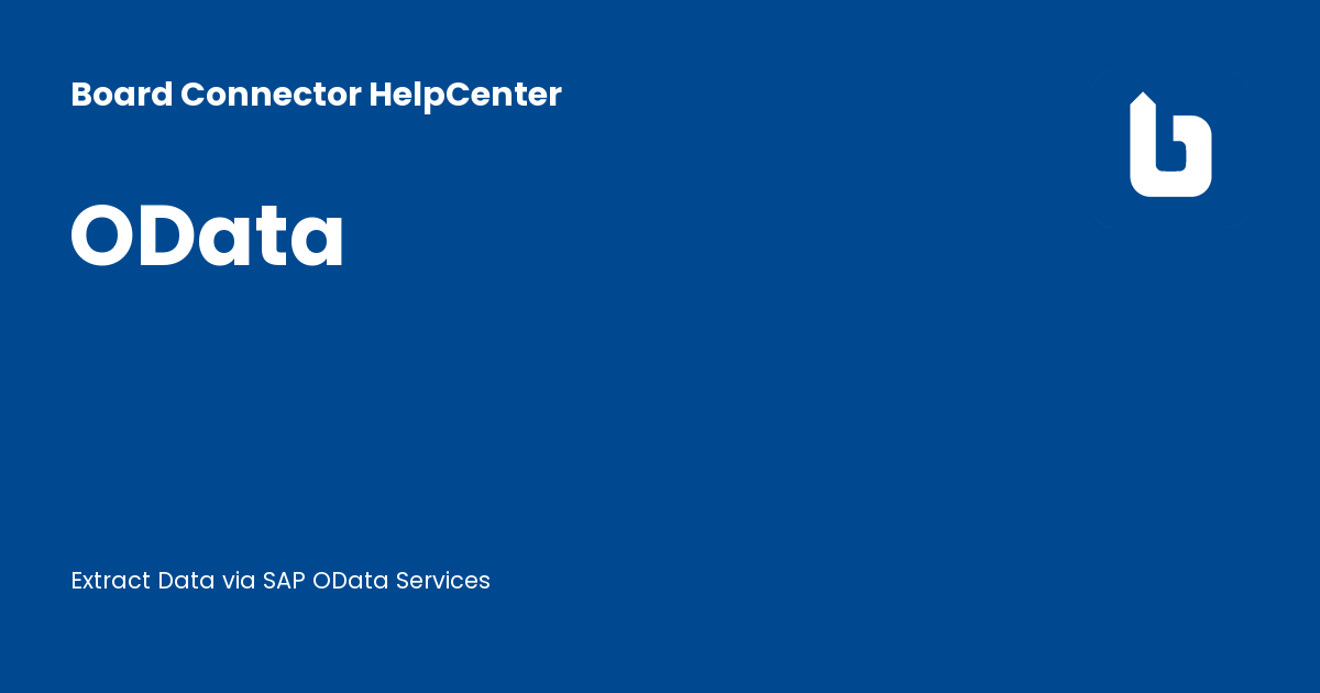 OData - Board Connector HelpCenter